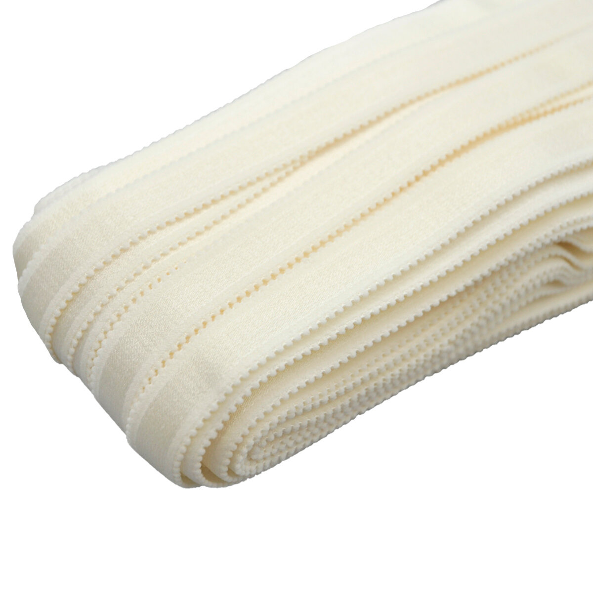 Резинка бельевая для бретелей, бретельная лента, 16 мм*25 м, цвет сливочный, Айрис