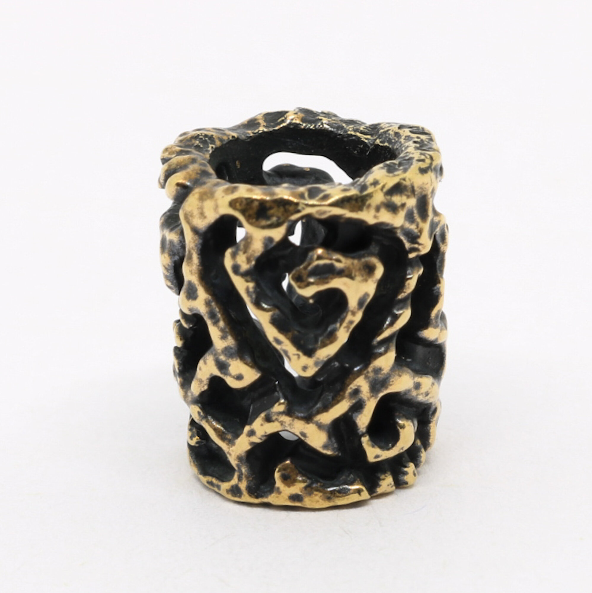 Бусина Кораллы Авторская бронза Рязанская литейная мастерская