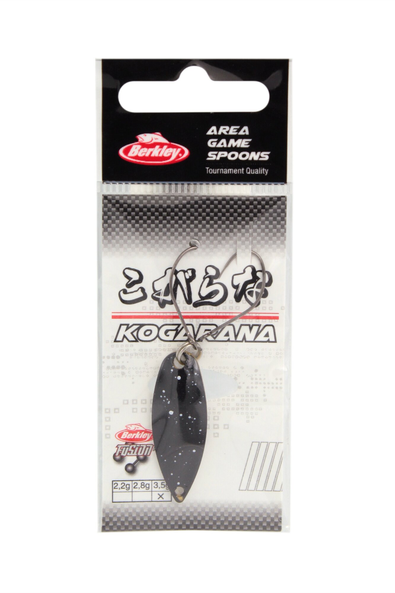Berkley AGS Kogarana 2,8 г White/Black блесна для ловли судака, окуня и щуки