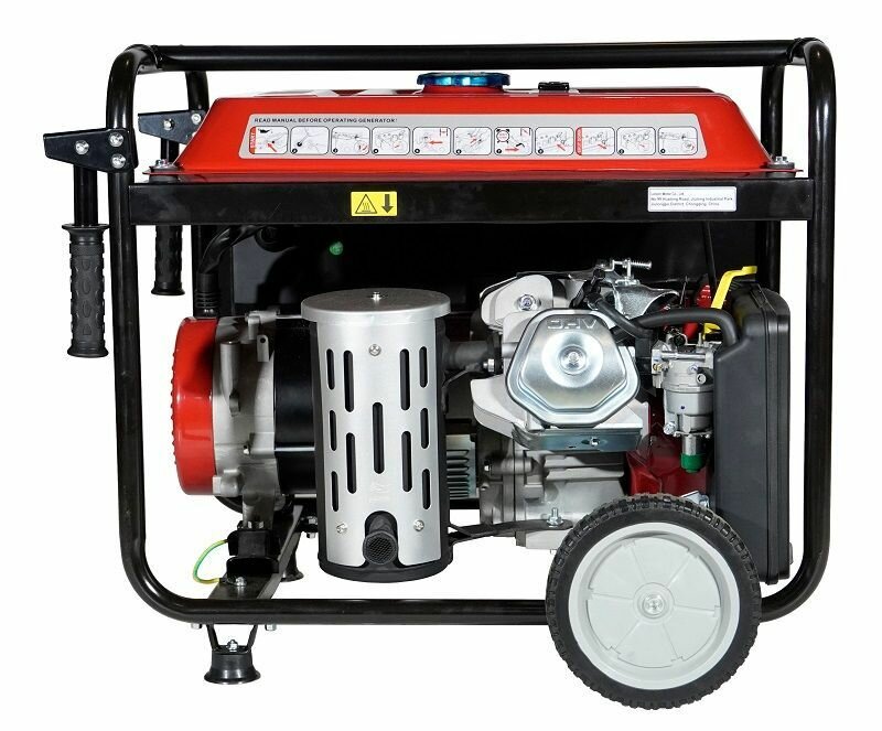 Генератор бензиновый Loncin LC8000-JS, 6кВт, 220В