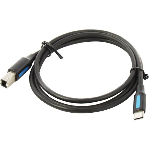 Кабель USB-Cm/Bm Vention CQUBF для принтера - 1м чёрный