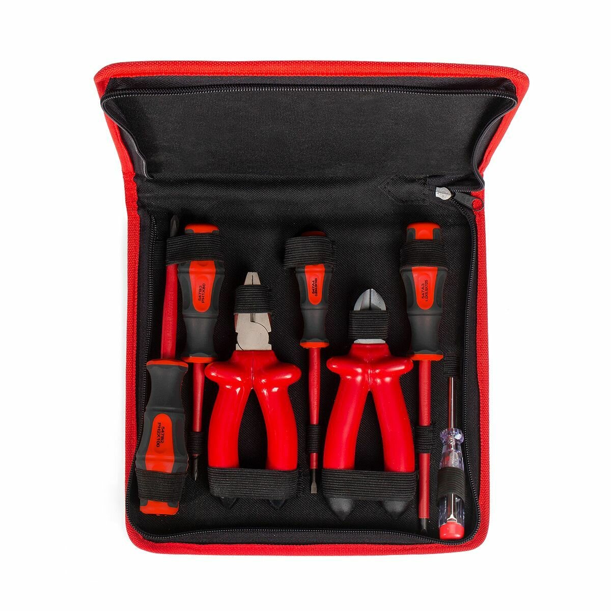 НИИ-09 (КВТ) Набор диэлектрического инструмента, 7 пред. 1000V