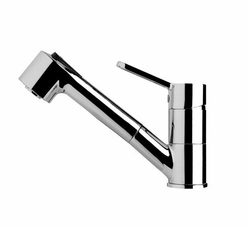 Смеситель для кухни с вытяжным душем BRUMA KITCHEN FAUCETS GINGER 107 050 4CR хром