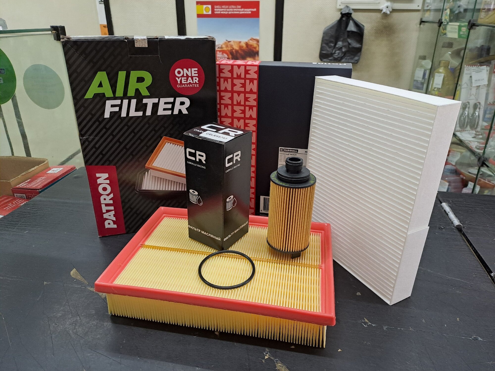 Набор для ТО (комплект фильтров) для Chery Tiggo 8 Pro (1.6, 186 л. с.)