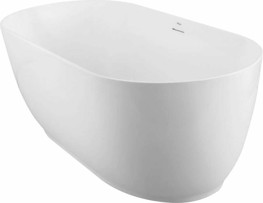 Акриловая ванна BelBagno BB413-1700-800-MATT, овальная, матовая, акриловая