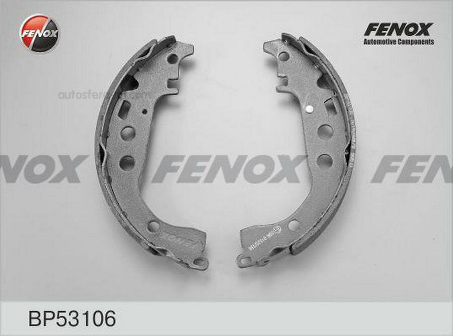 FENOX BP53106 Колодки тормозные барабанные Toyota Yaris, Yaris Verso, 99-, Akebono 200x32, Комплект