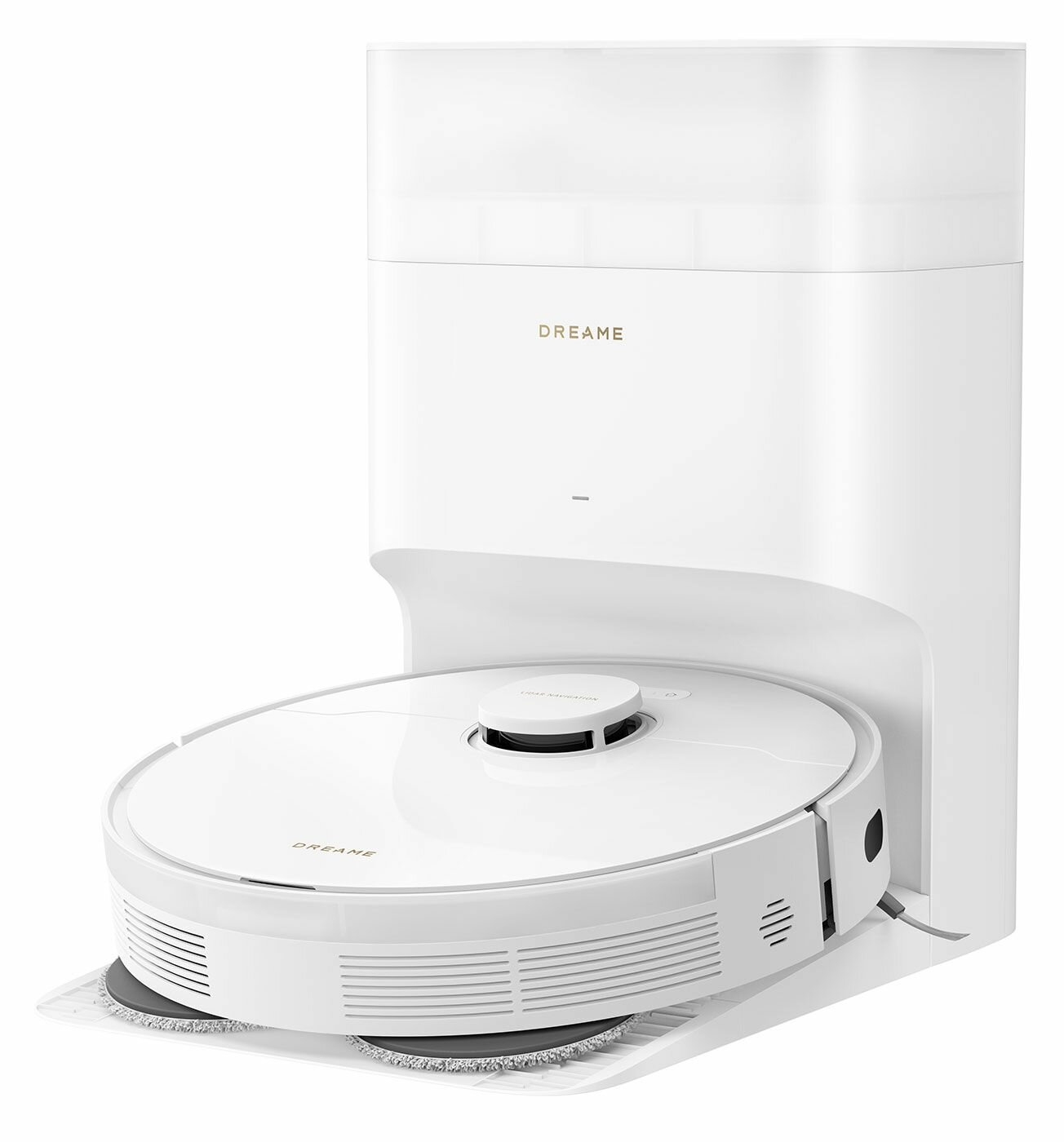 Робот-пылесос Dreame L10s Plus, белый, сухая/влажная уборка, 155 минут