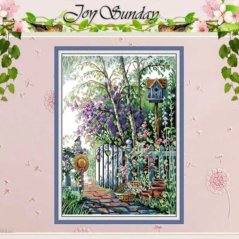 Наборы для вышивки крестом Joy Sunday 14CT blank canvas