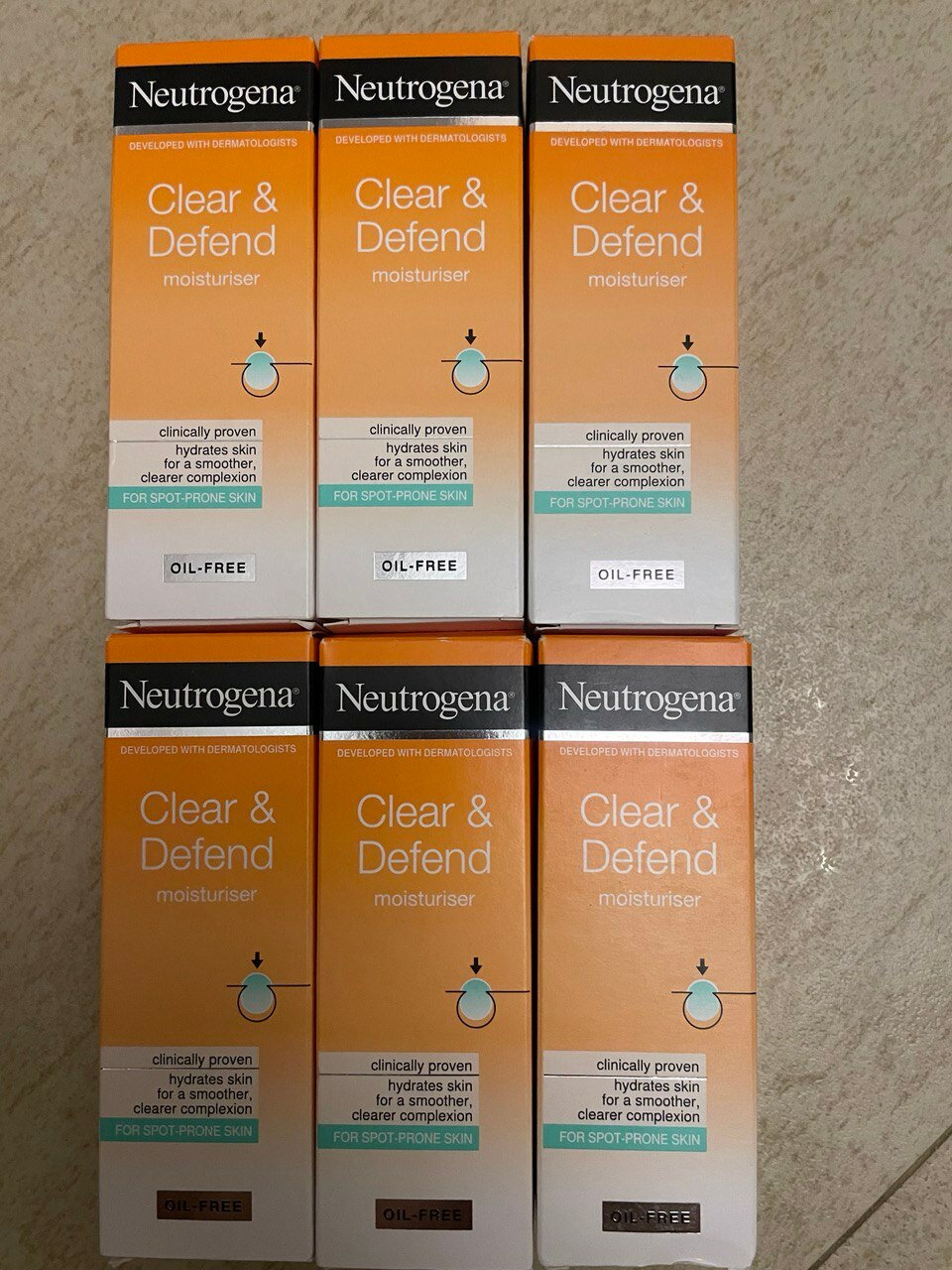 Крем для лица "Clear & Defend Moisturising Cream" от Neutrogenа