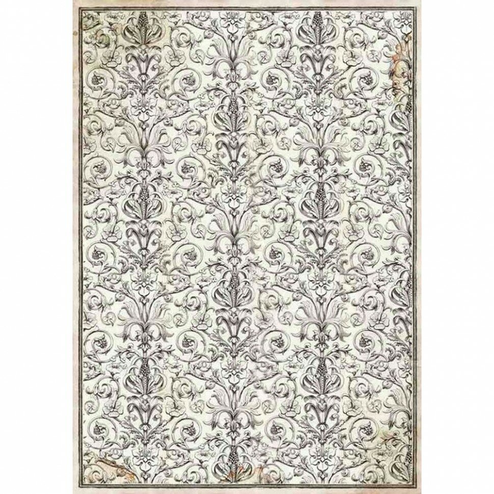 #DFSA3010 Бумага рисовая "Арабеска" 29.7 х 42.0 см Stamperia 1 лист