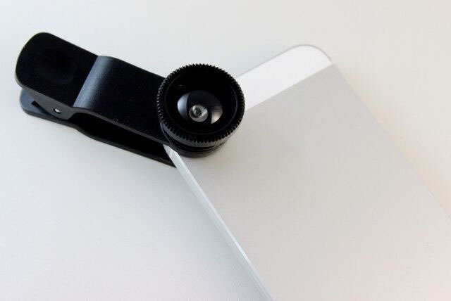 Клипса-линза Clip Lens, для смартфонов, с тремя сменными объективами