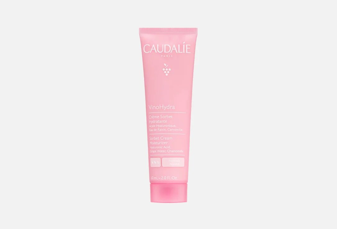 Увлажняющий крем-сорбет для лица Caudalie "VinoHydra", 60 мл