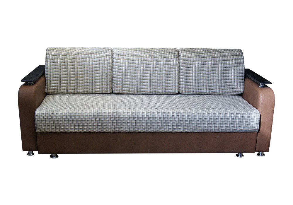 Прямой диван Каир корфу, еврокнижка, 107х225х90 см, с ящиком для белья