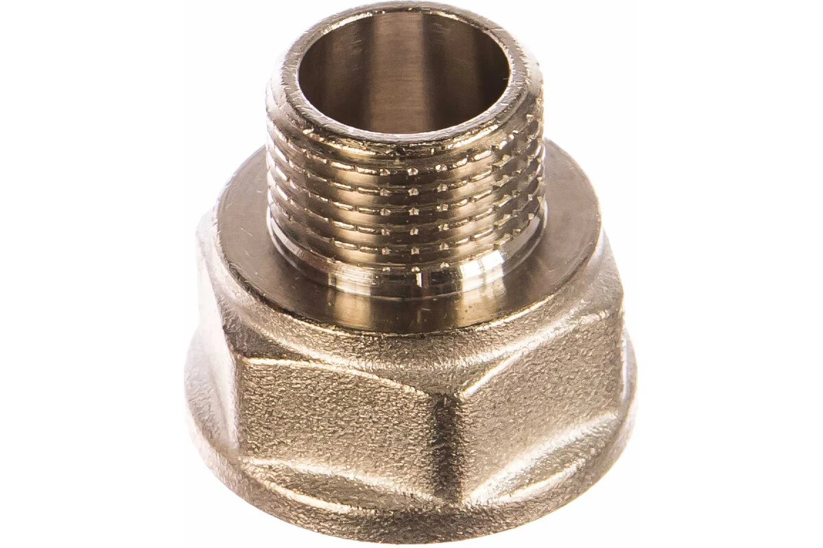 PRO AQUA Переход латунный Н/В резьбовой 1/2 x 3/4 08-M15-F20xb