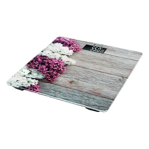 Напольные весы Vitek VT-8069, до 180кг, цвет: рисунок