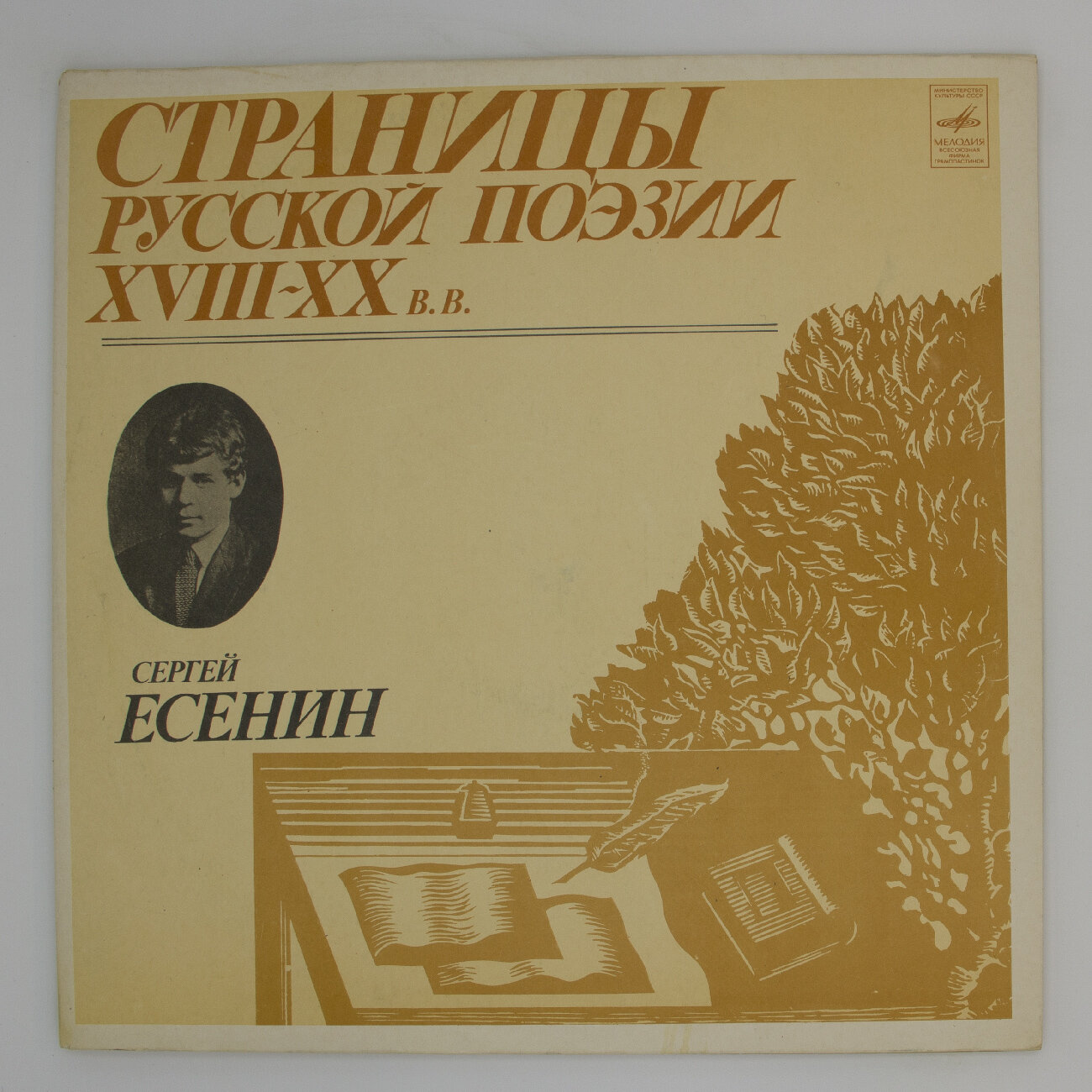 Виниловая пластинка Сергей Есенин - Страницы Русской Поэзии Xviii-xx вв. (-Набор из 3