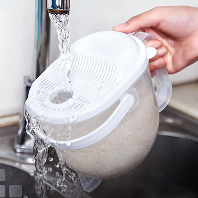 Дуршлаг для мытья круп, ягод, орехов (850 мл.), крупомойка, рисомойка