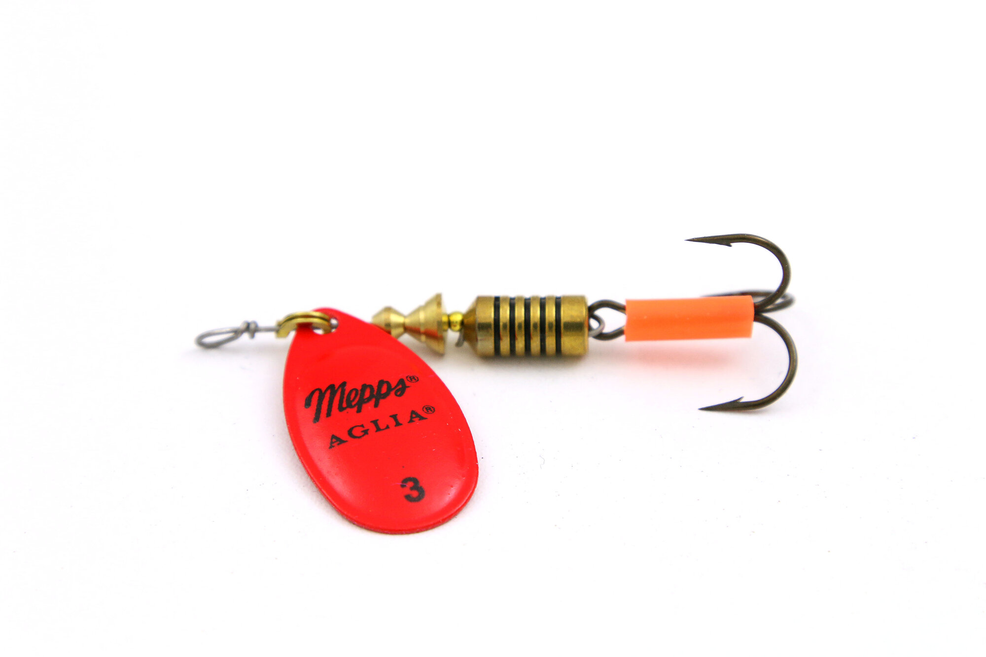 Блесна вращающаяся MEPPS Aglia Fluo 6.5г №3 #Red