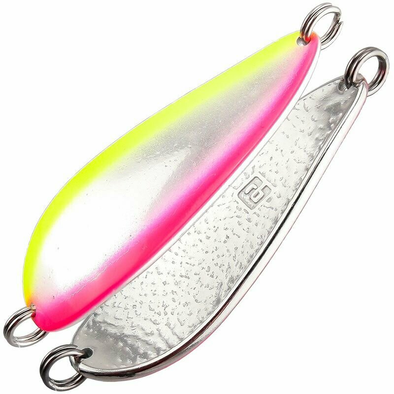 Блесна из латуни на лосося, покрыта серебром RB Самурай 37гр - 79