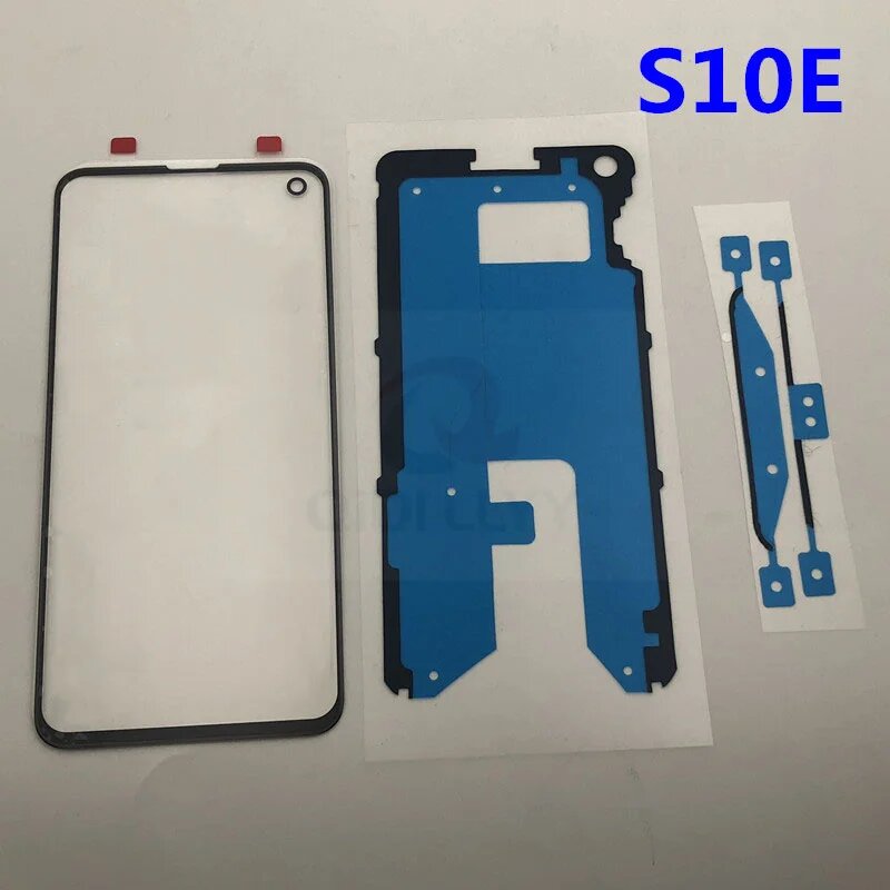 Сменное внешнее стекло S10+ для Samsung Galaxy S10 S10e S10 Plus, ЖК-дисплей, сенсорный экран, переднее стекло, внешняя линза S10e