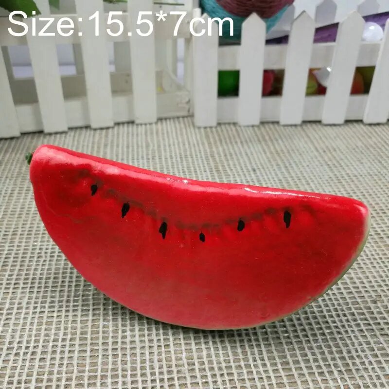 Искусственные фрукты Wusmart Красный, Watermelon