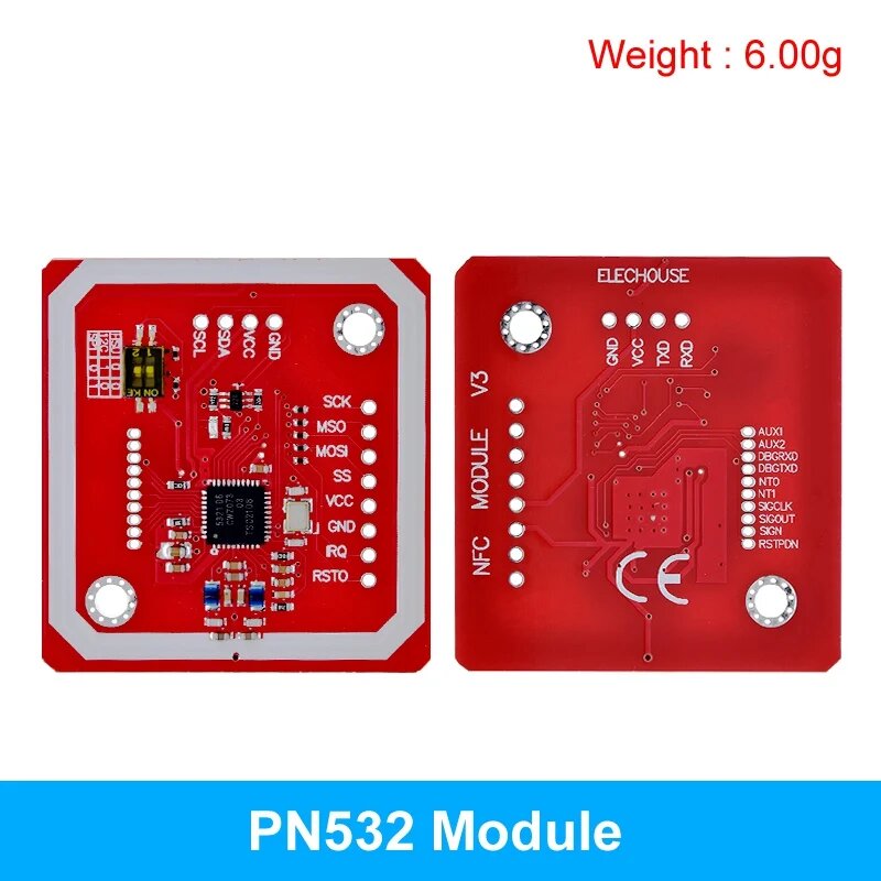 TZT PN532 NFC RFID-модуль V3 для Arduino 1pcs, PN532 Board