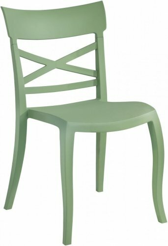 Стул пластиковый PAPATYA XSera-S Зеленый Размеры: Высота 840мм Глубина 550мм Ширина 490мм