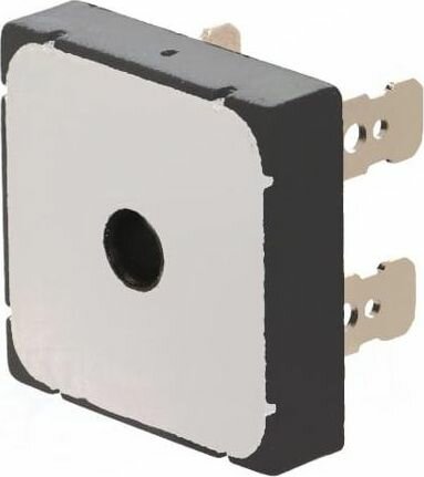 Диодный мост DIOTEC KBPC3504FP квадратные, 400В, 35А, коннекторы 6,3x0,8мм