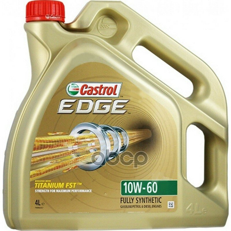 Castrol Масло моторное CASTROL EDGE 10W60 4л На складе
