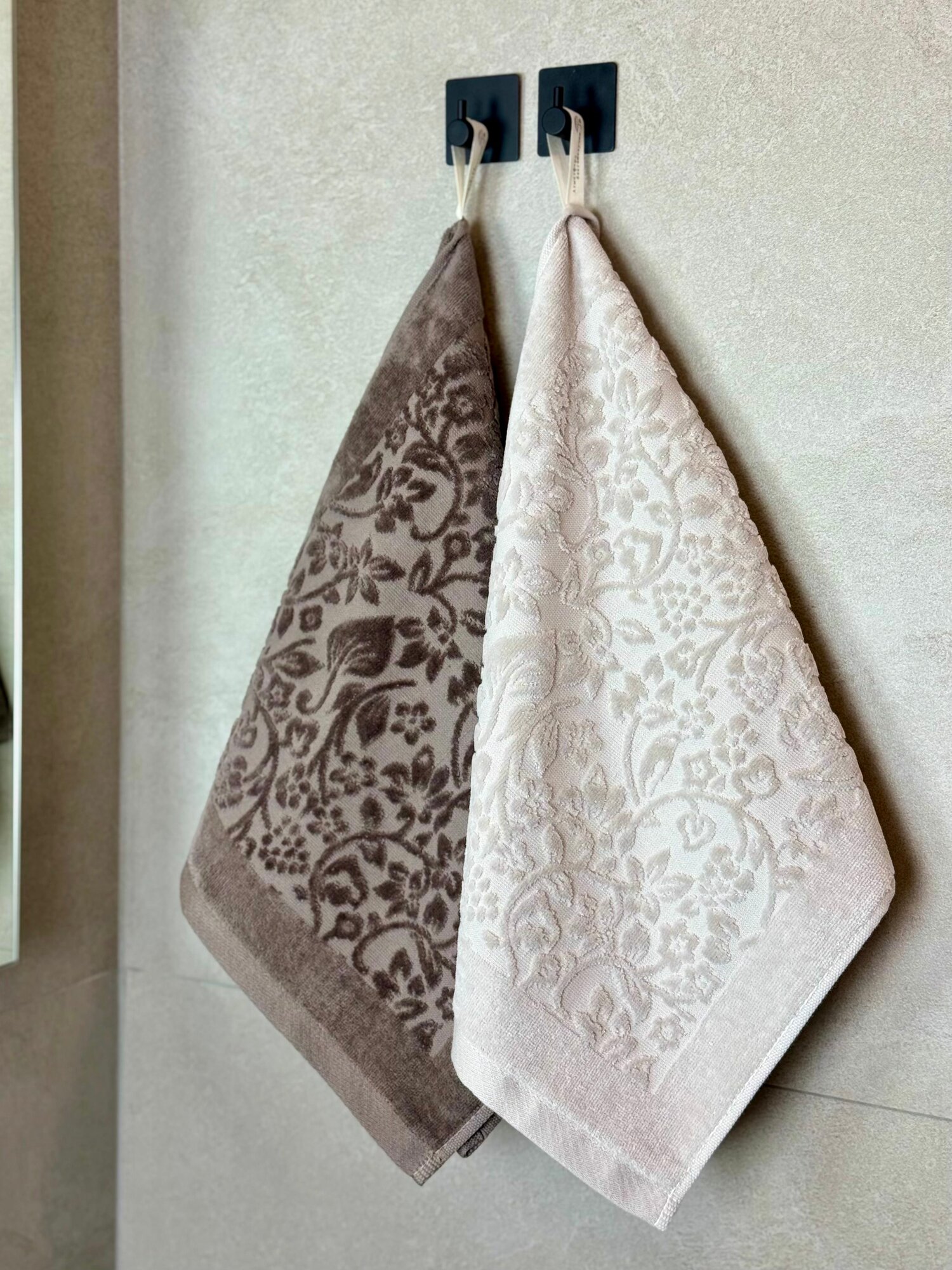 Полотенце для рук и лица / комплект махровое полотенце - 2 шт