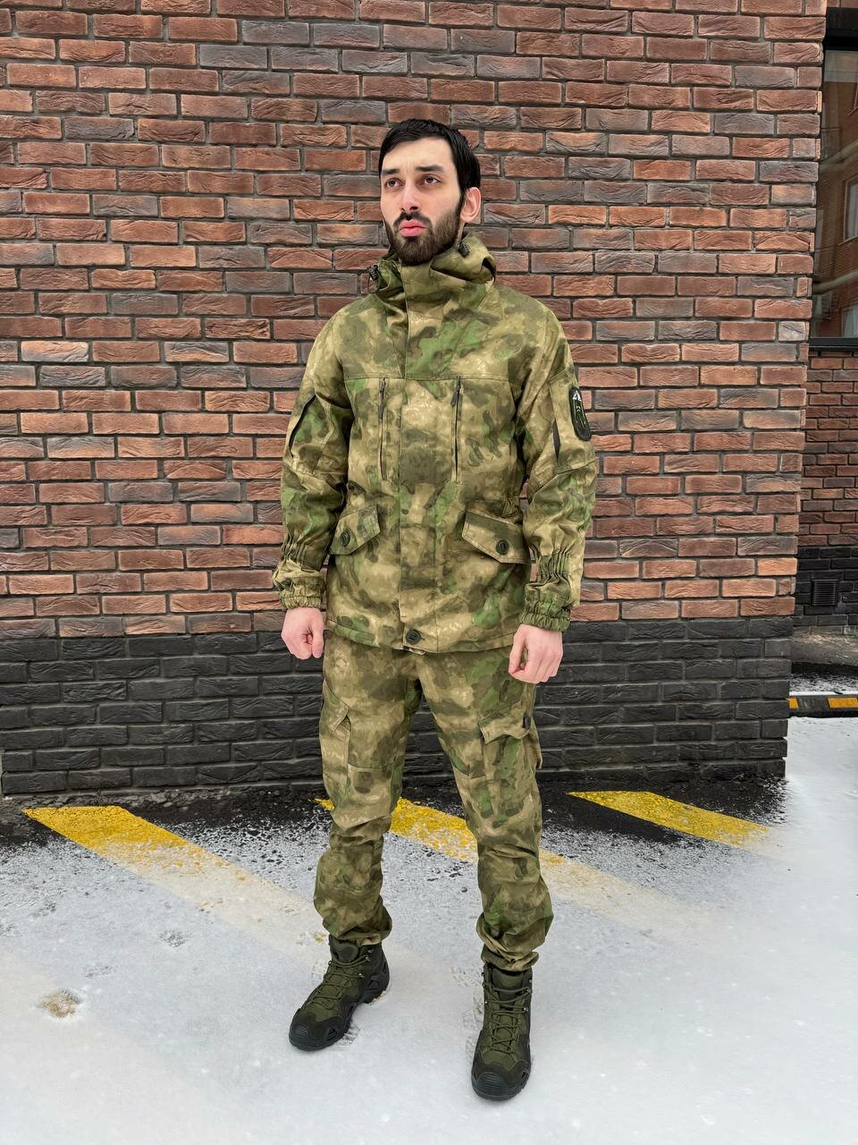 Костюм утепленный Горка 6 "Мох" на флисе