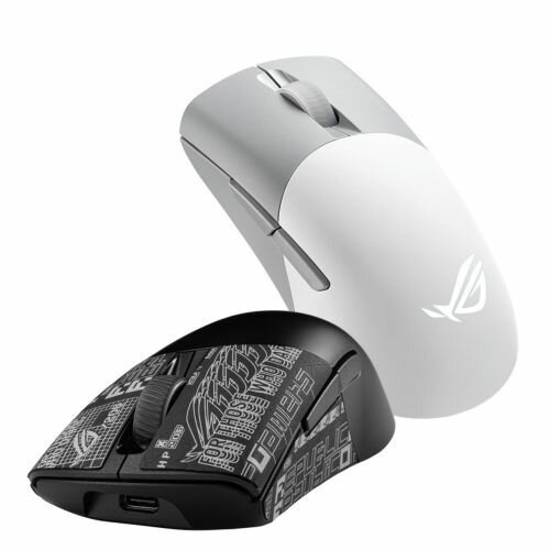 Игровая мышь беспроводная ASUS Asus ROG Keris Wireless AimPoint 36K, белый