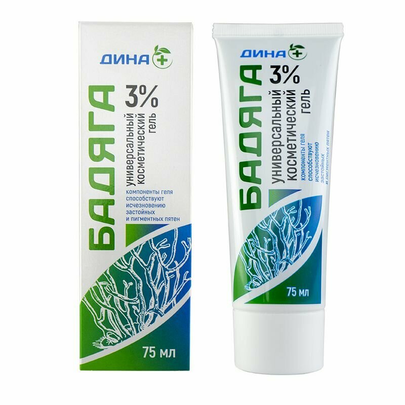 Бадяга гель товарного знака Дина+ 75мл