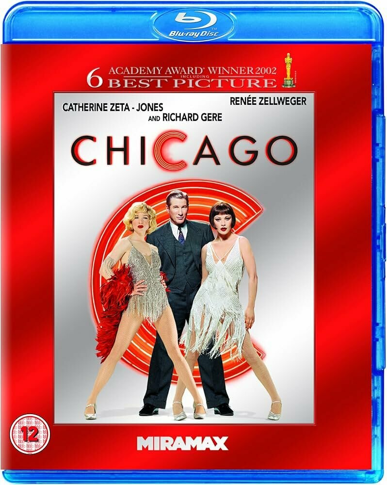 Чикаго (2002) Blu-ray (блю рей) 6 премий Оскар!