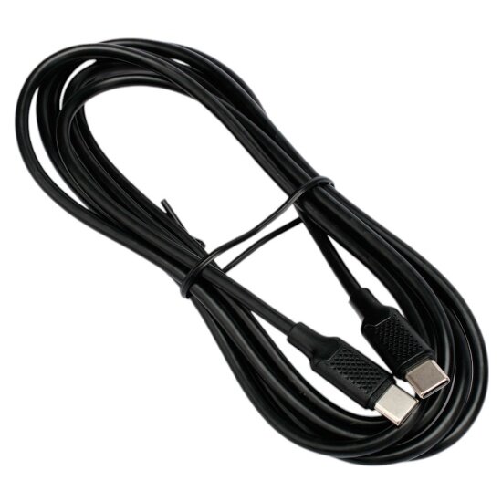 Кабель Cablexpert USB2.0 Type-C/Type-C, 5А, 240Вт, PD3.1/QC4.0, медь, 2м, черный