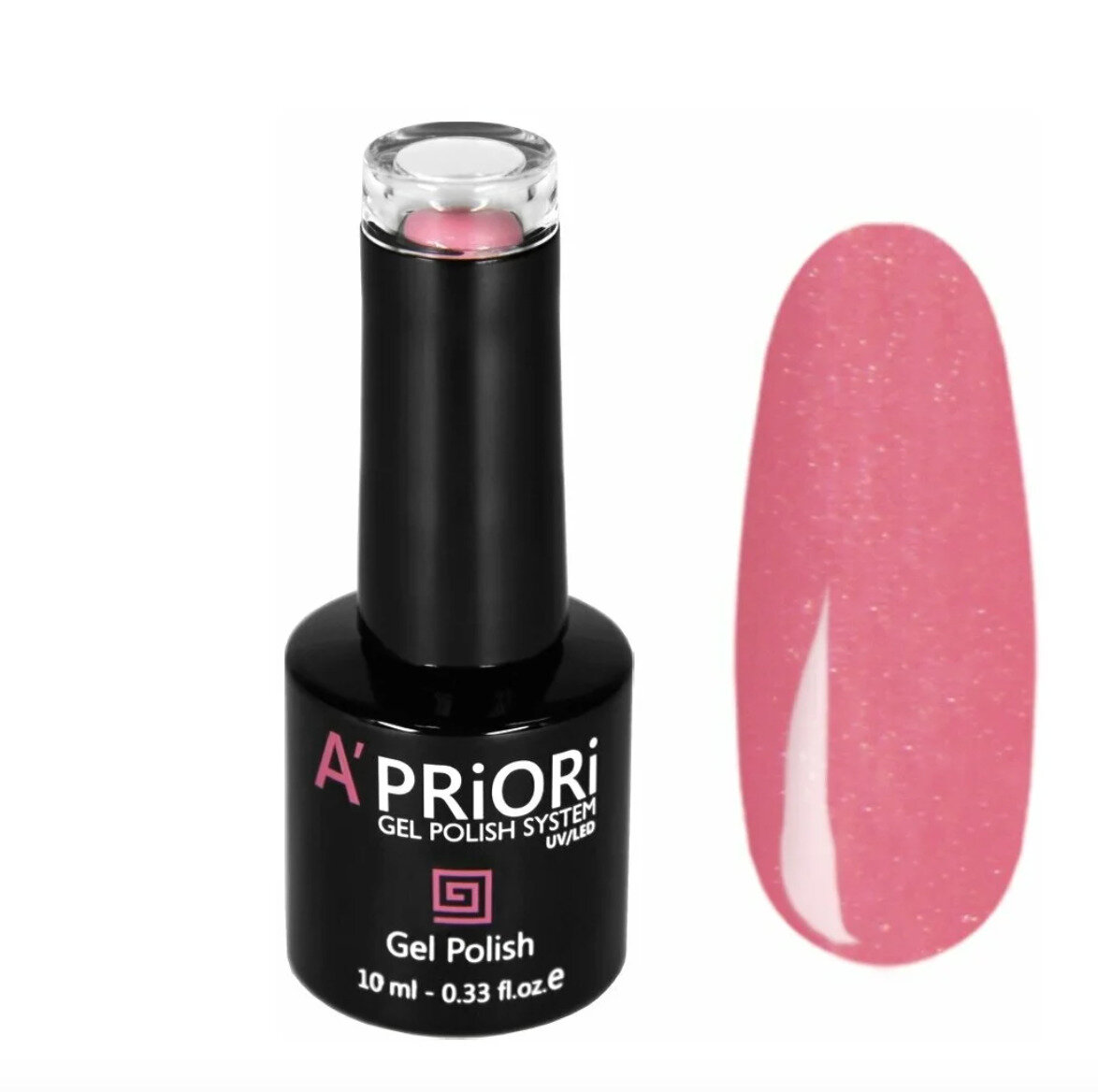 Alex Beauty Concept Гель-лак A'PRIORI, 10 мл, цвет ярко-розовый