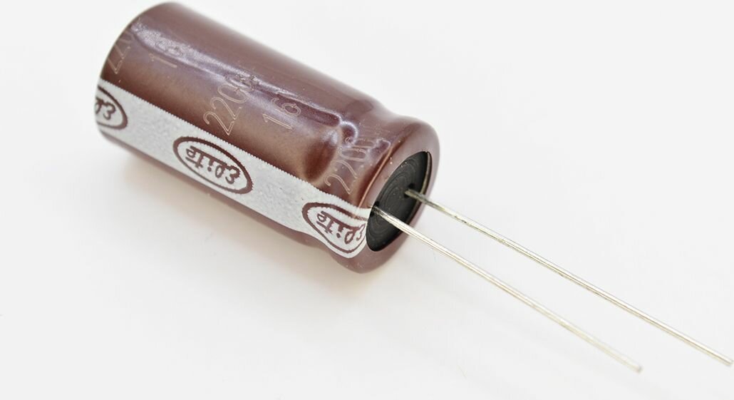 Конденсатор ELITE ED1C222MNN1225 Конденсатор: электролитический с низким импедансом THT 16ВDC 1шт