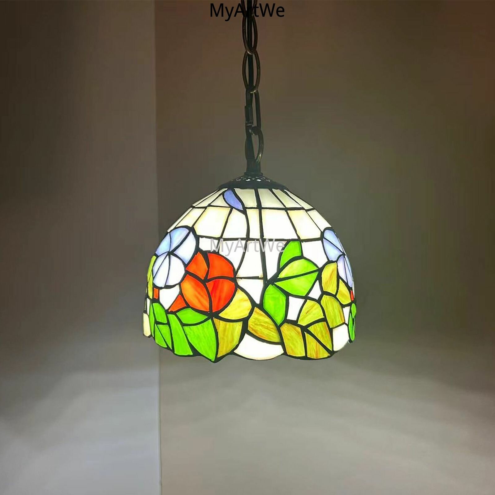 Люстра потолочная MyArtWe M148W 20 CM Стеклянная люстра