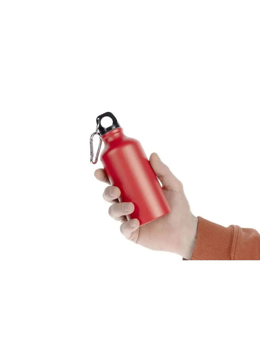 Компактная алюминиевая бутылка для воды 400 мл