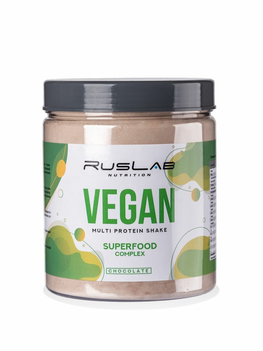 MULTI VEGAN PROTEIN SHAKE белковый коктейль (700 гр), шоколад