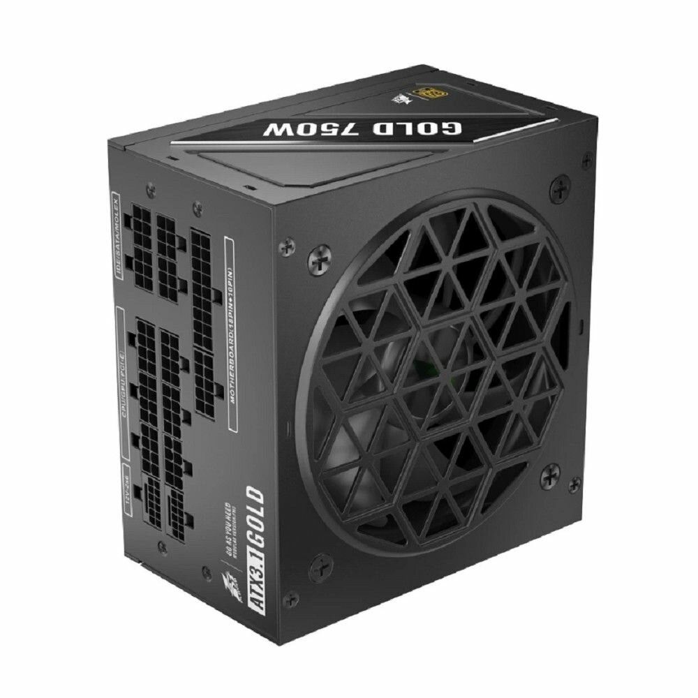 1STPLAYER Блок питания NGDP Gold 750W ATX 3.1, APFC, 80 PLUS Gold, LLC+DC - DC, 120mm fan, full modular HA - 750BA4
