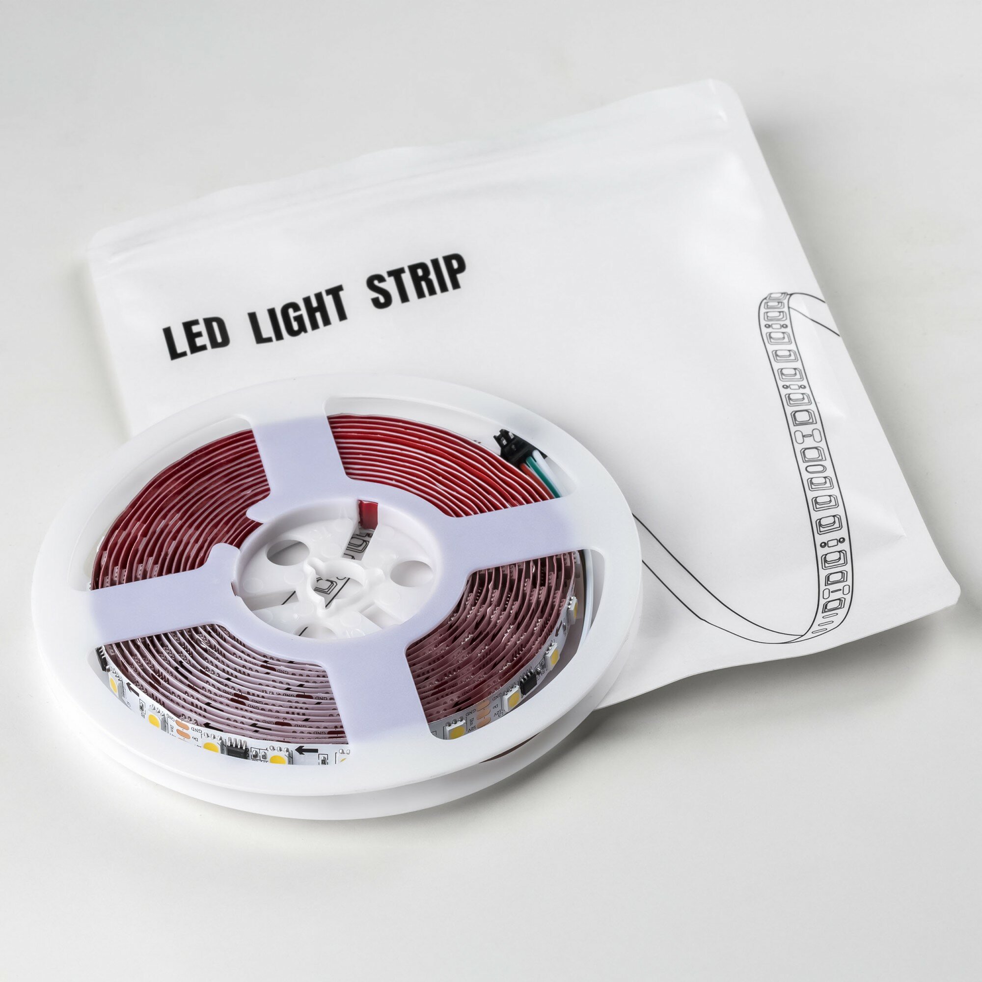 Лампы светодиодные Lightstar 400904 Лента LED SPI 3led/pix 12V 14,4W/m 10-12Lm/W 4000K IP20 1шт = 5м