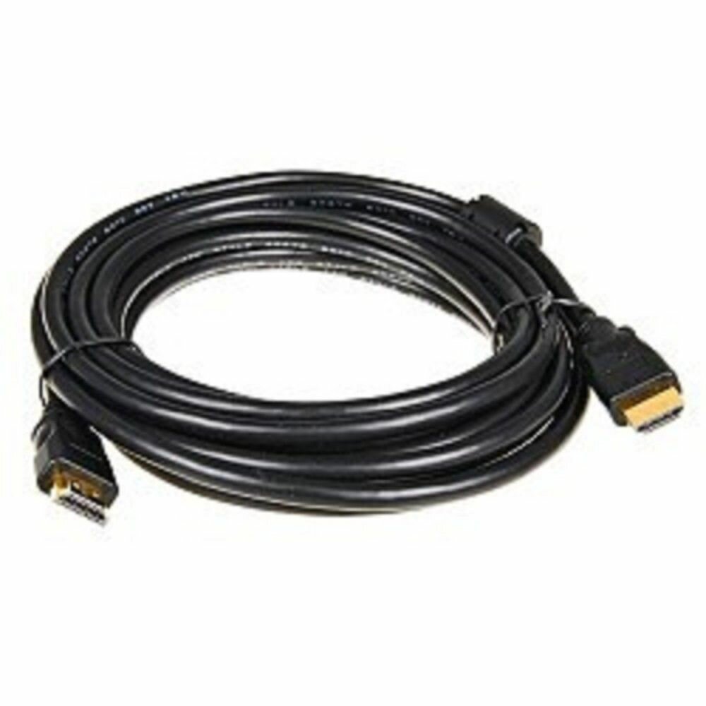 5bites Кабель HDMI DVI APC - 014 - 050 Кабель HDMI M HDMI M V1.4b, высокоскоростной, ethernet+3D, зол. разъемы, ферр. кольца, 5м.