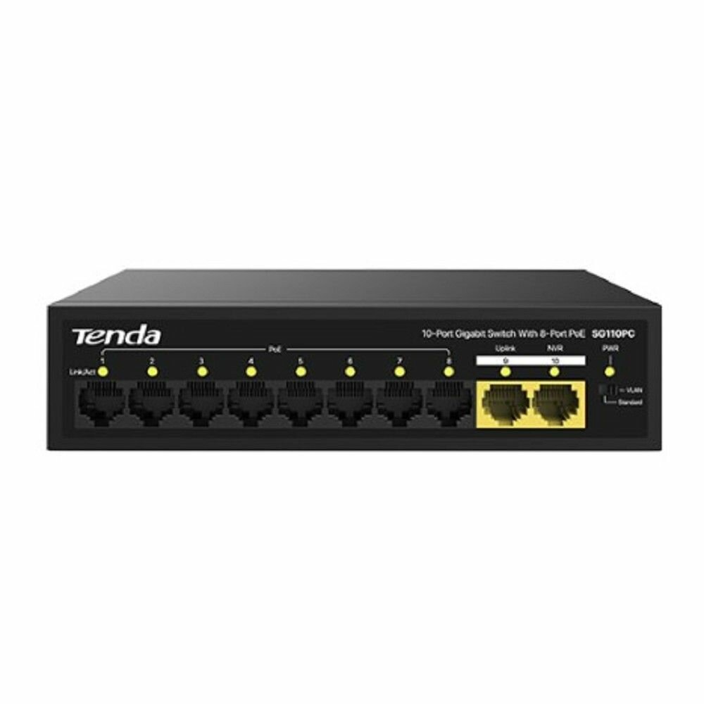 Коммутатор SG110PC TENDA Для малых рабочих групп