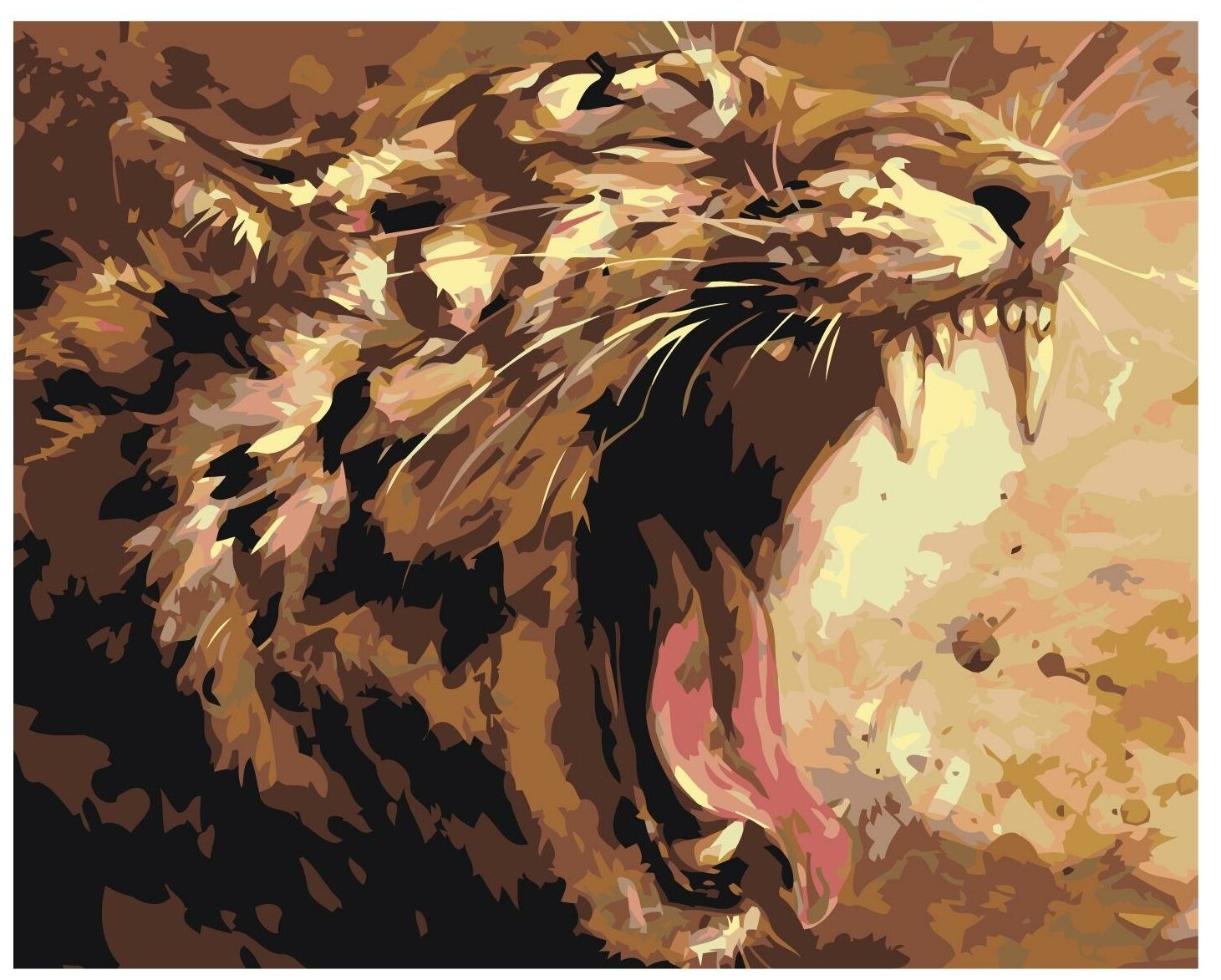 Картина по номерам, "Живопись по номерам", 80 x 100, Z-AB198