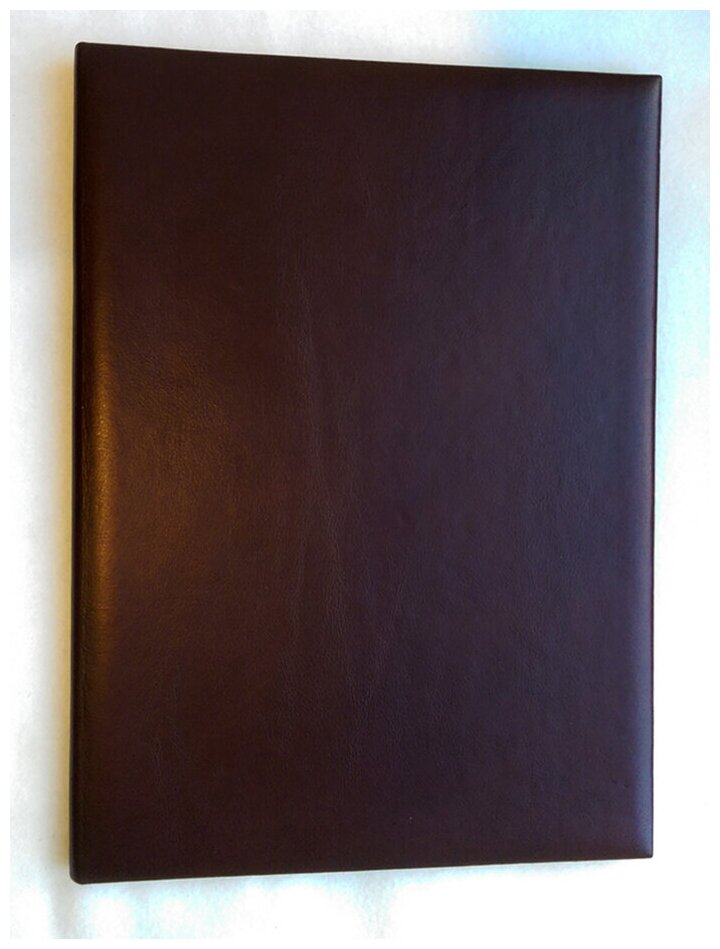 Кожаная папка для документов Dekom, формат А4, адресная папка, натуральная импортная кожа КРС