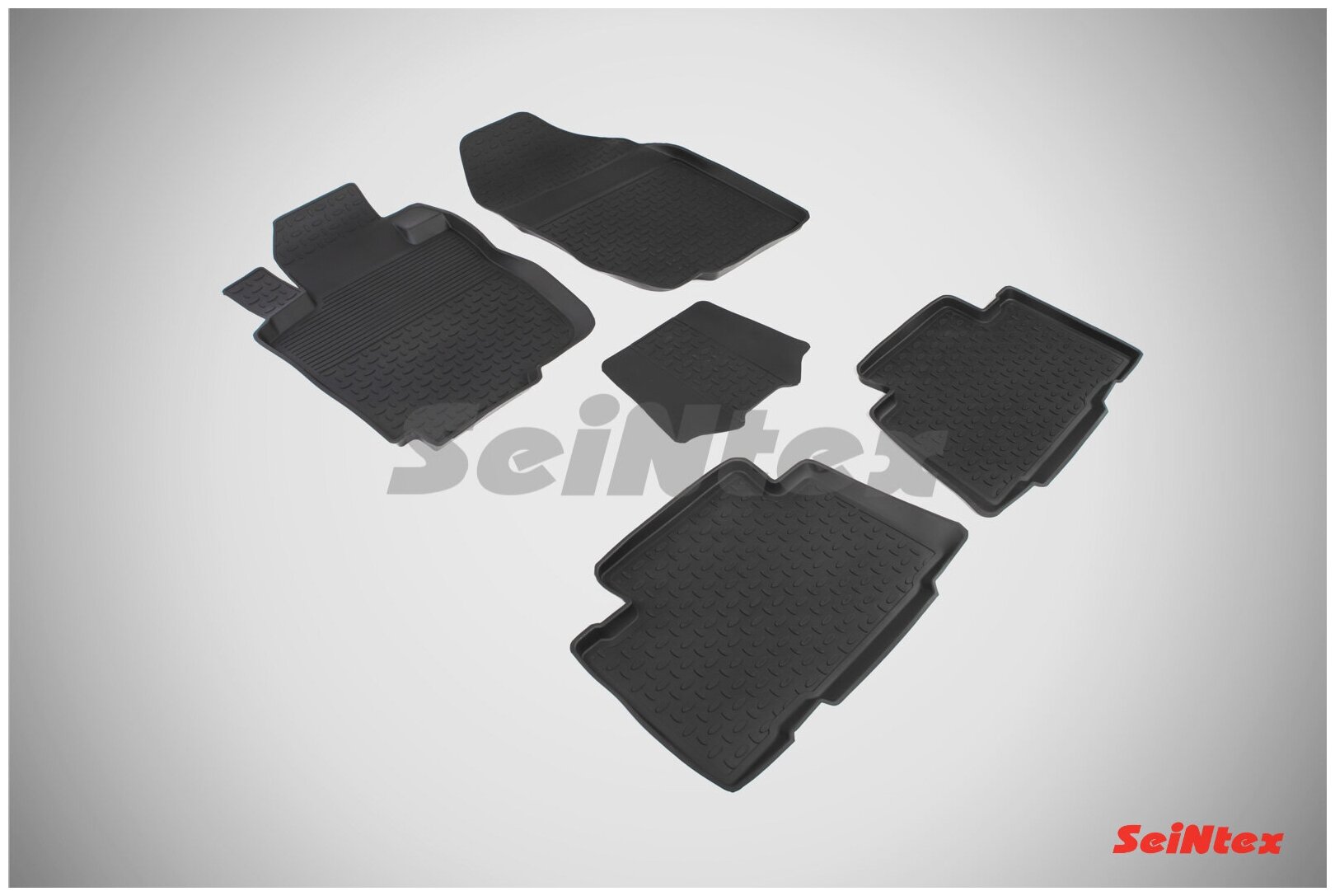 Резиновые коврики с высоким бортом для Toyota RAV4 III 2008-2012