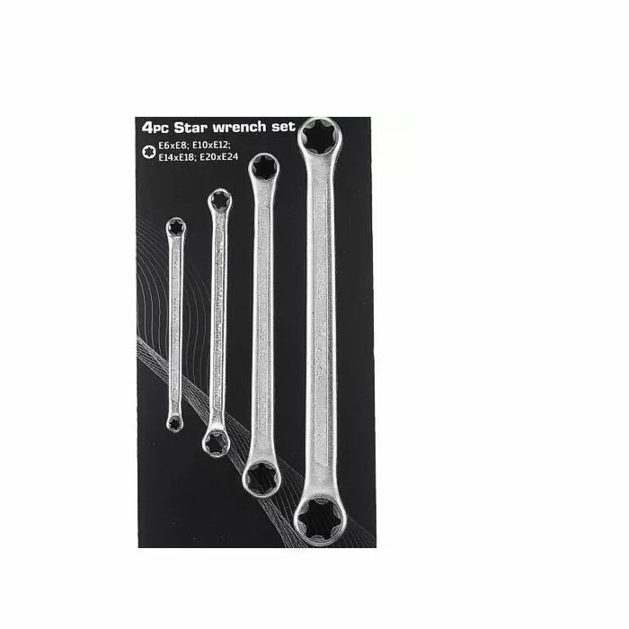 Набор ключей звездочек 4 предмета FORCE 5041