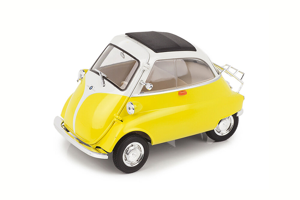 Модель коллекционная WELLY Bmw isetta 1959 yellow with white
