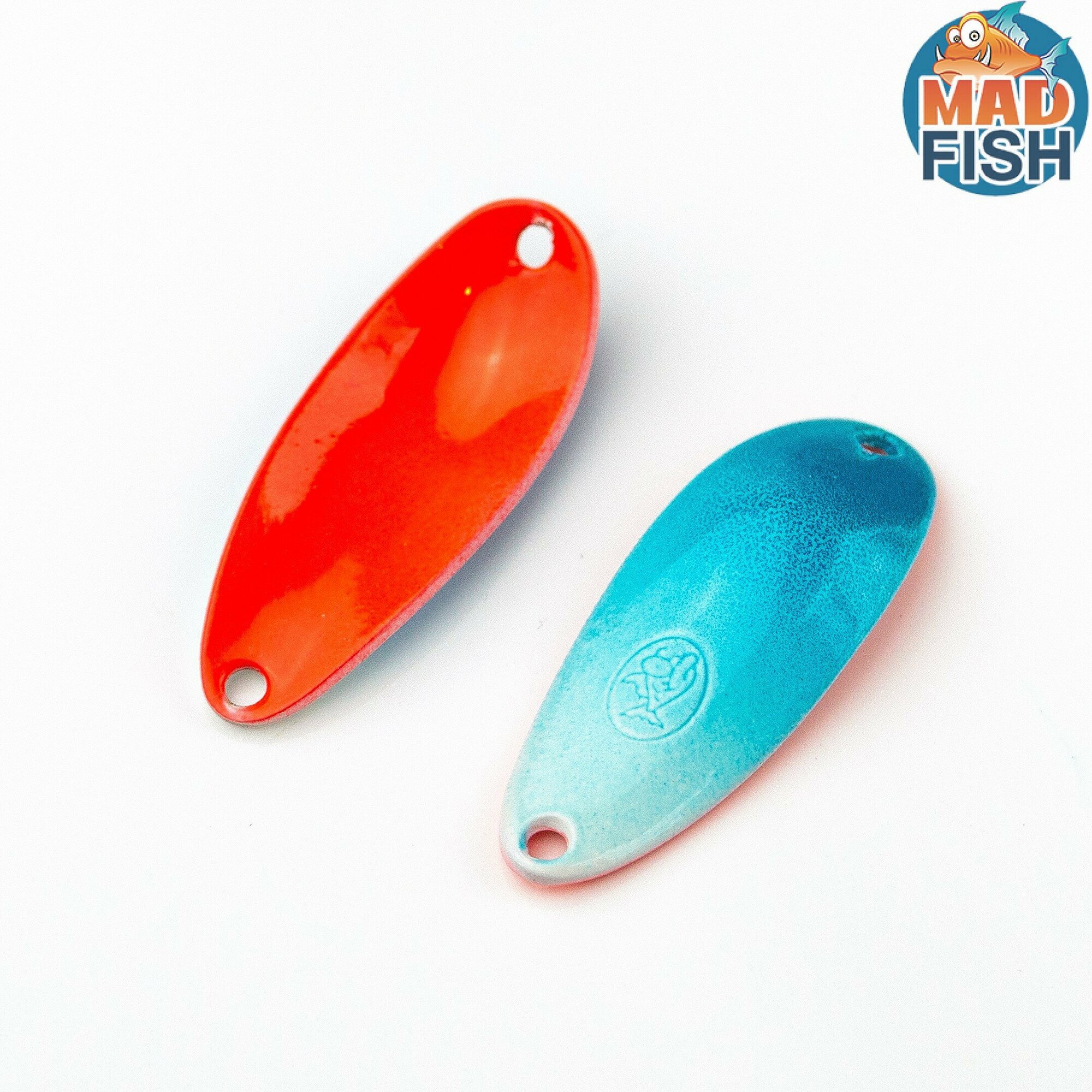 Блесна колеблющаяся Mad Fish AURA цвет №21 длина 27 мм вес 2.2 г